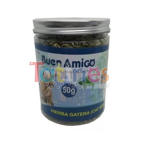 HIERBA GATERA FRASCO 50grs - TatinesPet